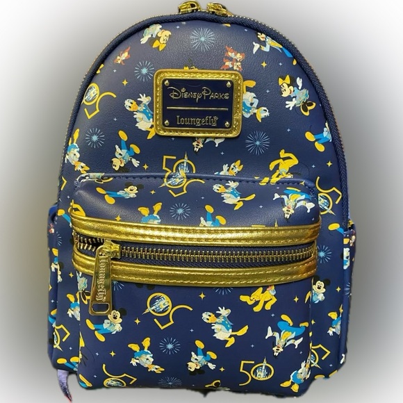 Loungefly | Bags | Loungefly 5th Anniversary Walt Disney World Backpack ...
